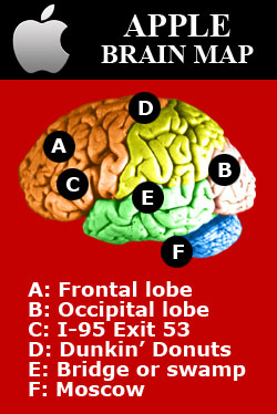 U.S. BRAIN MAPPING PROJECT TO BE BASED ON APPLE MAPS – Satirewire.com